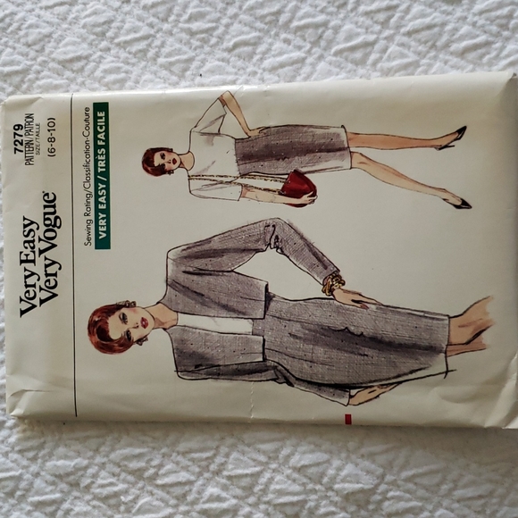 Vogue | Other | Vogue 7279 Retro Dress Pattern With Bolero Jacket Uncut ...
